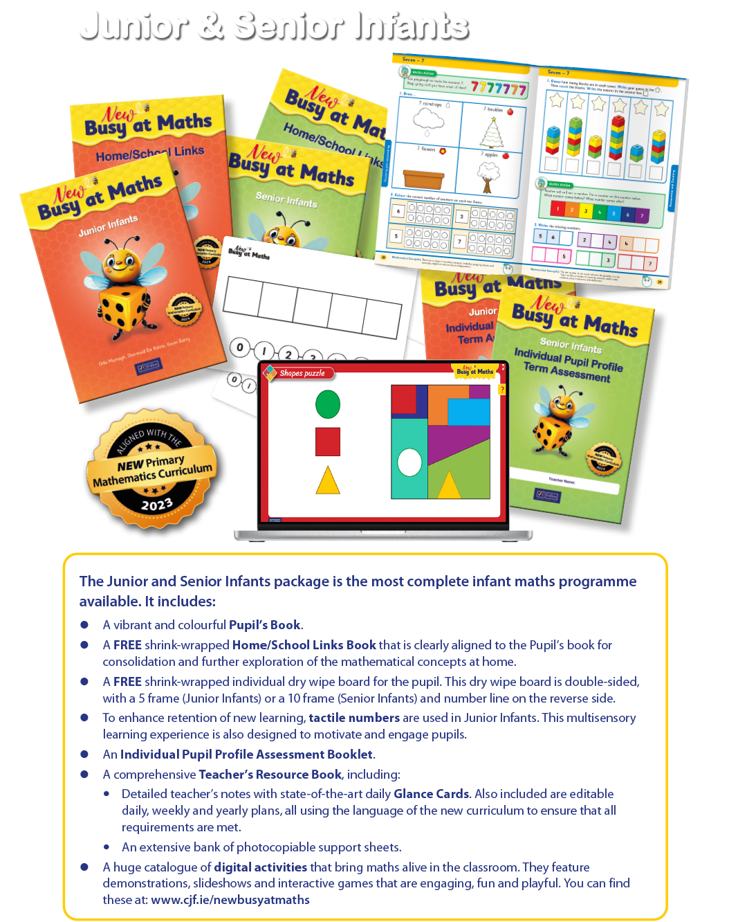 NEW Busy At Maths Information Page